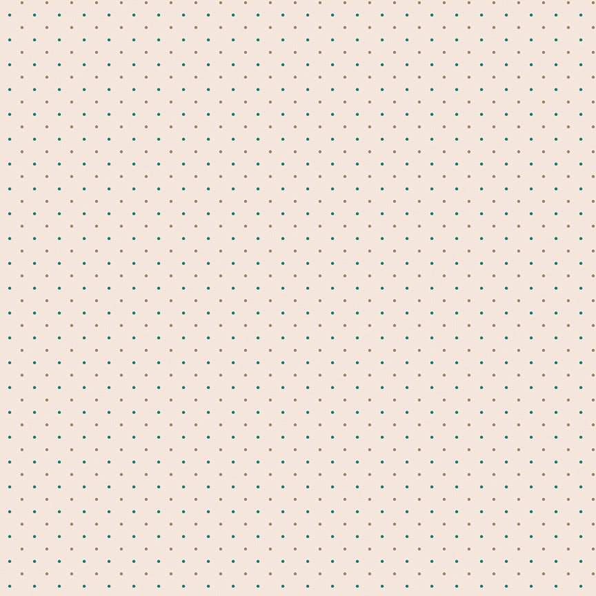 Hometown Holiday - Dotty - Latte - C14921-LATTE – Calliope Quilts