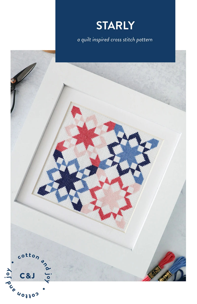 PREORDER - Starly Cross Stitch Pattern – Calliope Quilts