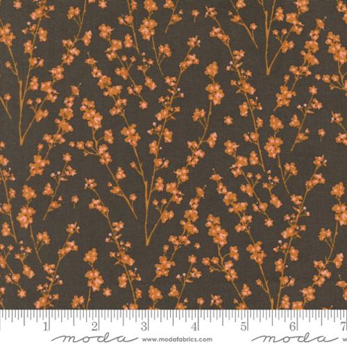 Acorn Hollow - Twiggy Florals - Soil - 30765 12 – Calliope Quilts