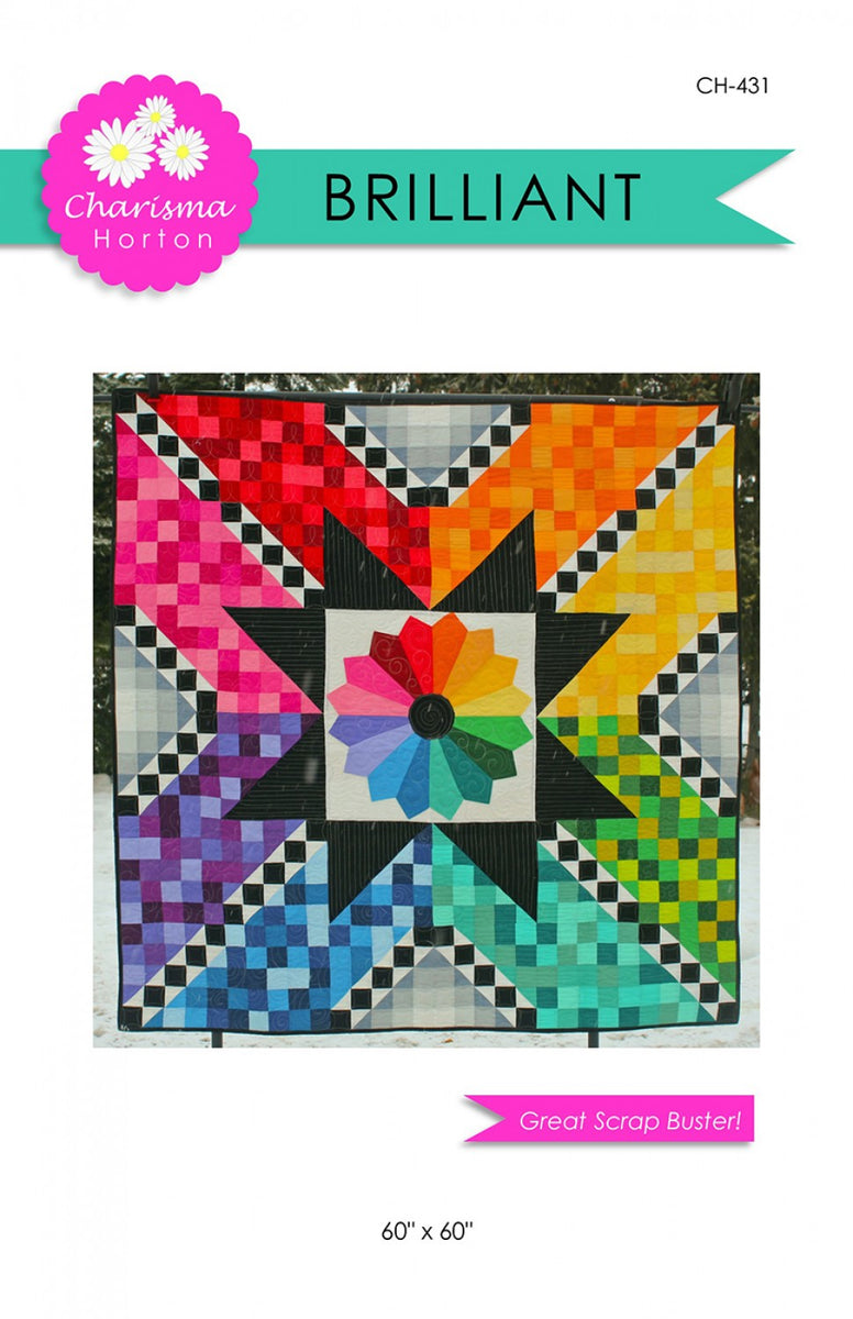 Brilliant Quilt Pattern by Charisma Horton – Calliope Quilts
