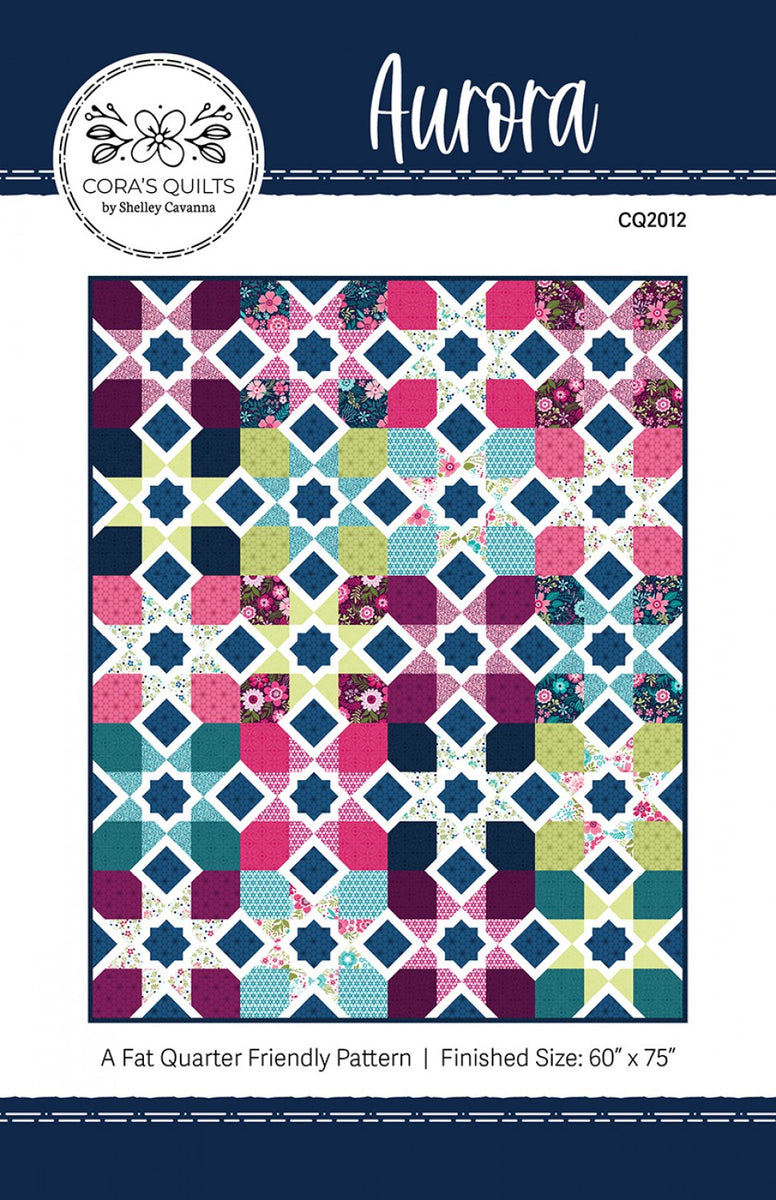Aurora Quilt Pattern - Cora's Quilts – Calliope Quilts