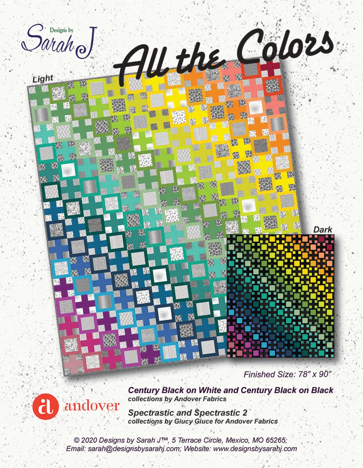 All The Colors Quilt Pattern – Calliope Quilts