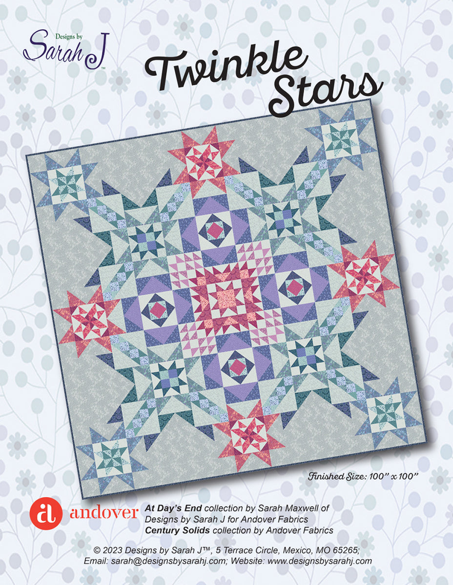Twinkle Stars Quilt Pattern – Calliope Quilts
