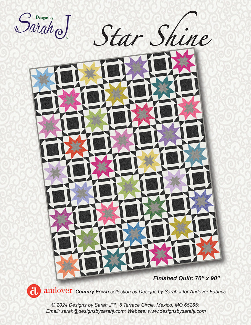 Star Shine Quilt Pattern – Calliope Quilts