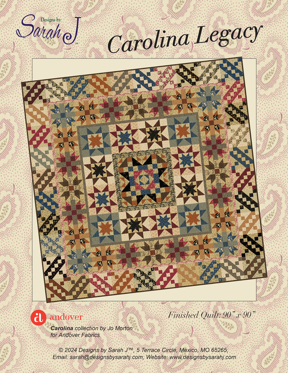 Carolina Legacy Quilt Pattern – Calliope Quilts