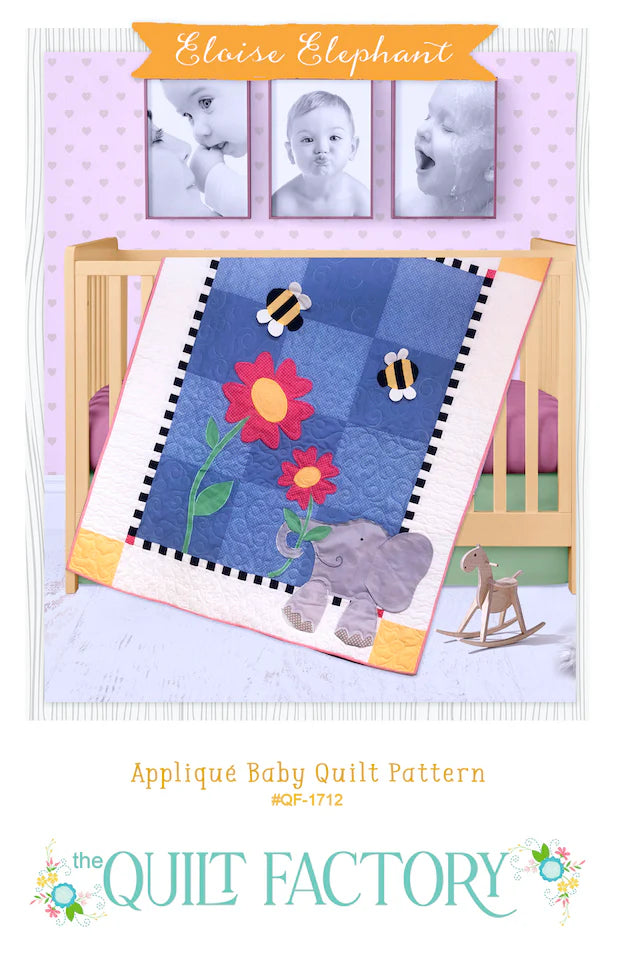 Eloise Elephant Quilt Pattern - The Quilt Factory – Calliope Quilts