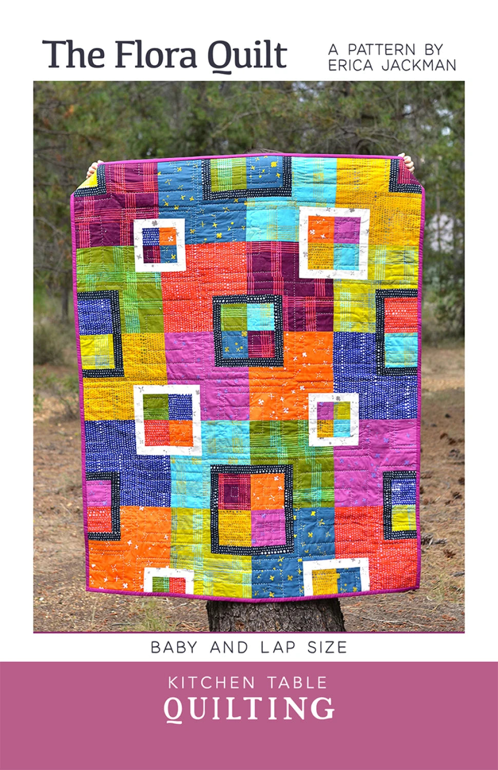 The Flora Quilt Pattern - Kitchen Table Quilting – Calliope Quilts
