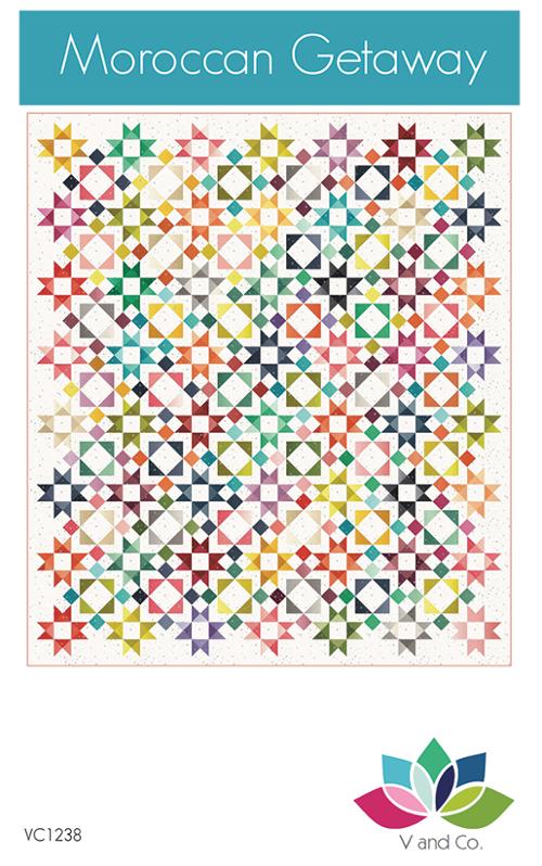 Moroccan Getaway Quilt Pattern - V and Co – Calliope Quilts