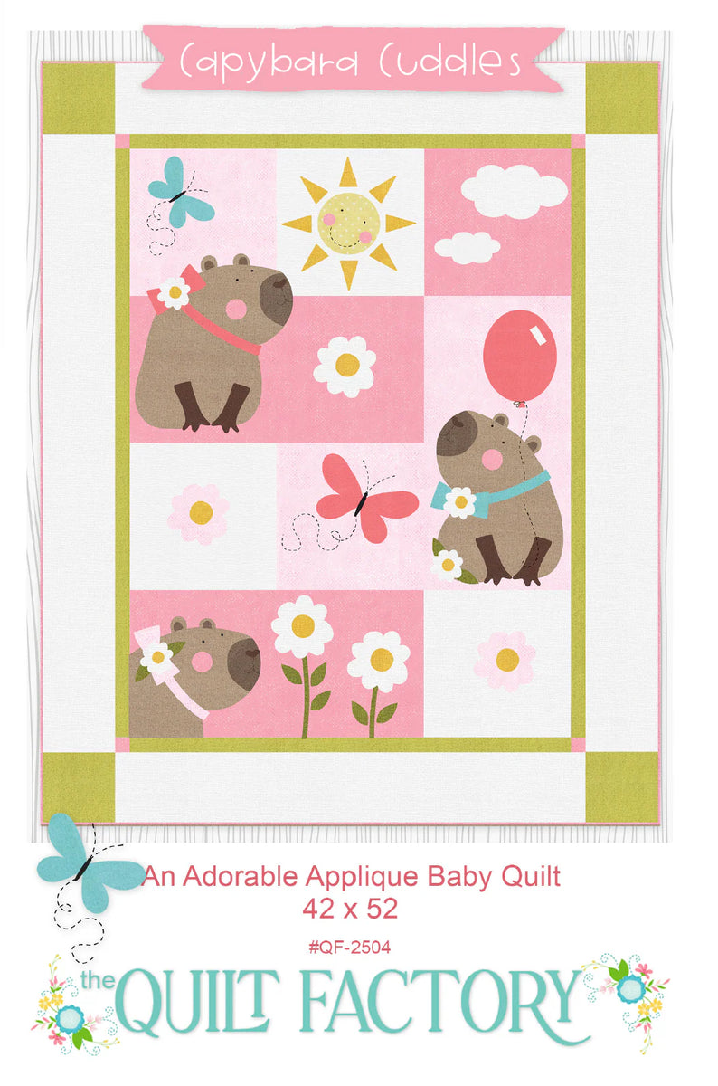 Capybara Cuddles - The Quilt Factory – Calliope Quilts