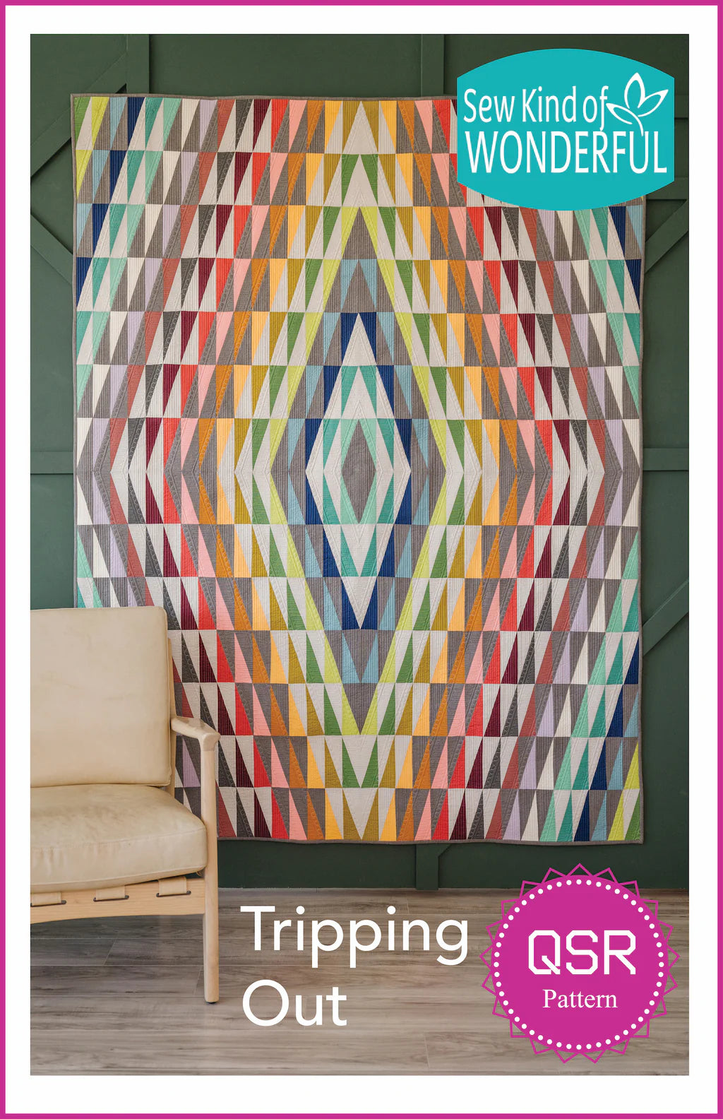 Tripping Out Quilt Pattern – Calliope Quilts