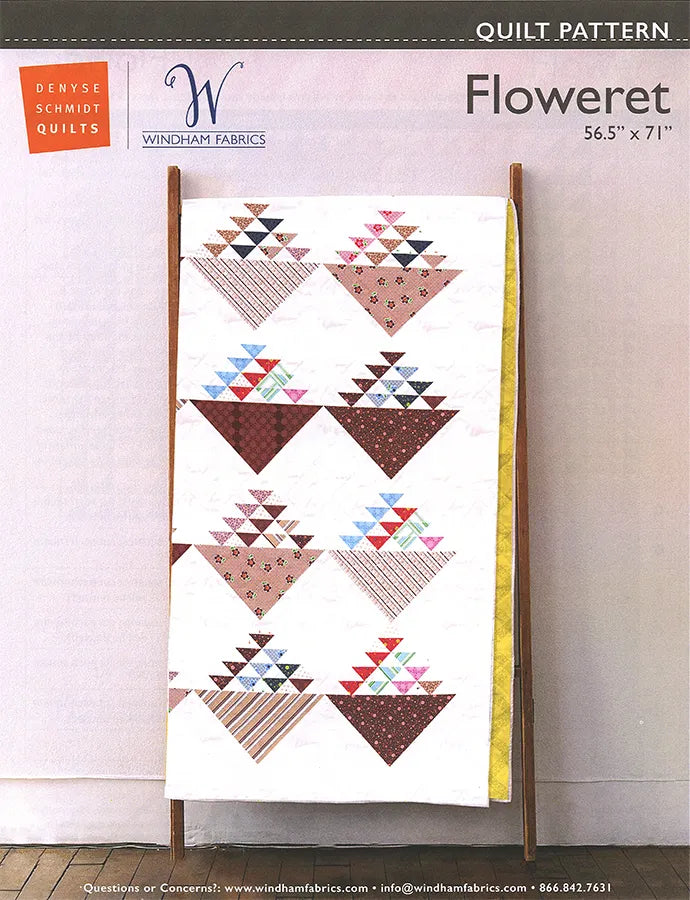 Floweret Quilt Pattern – Calliope Quilts