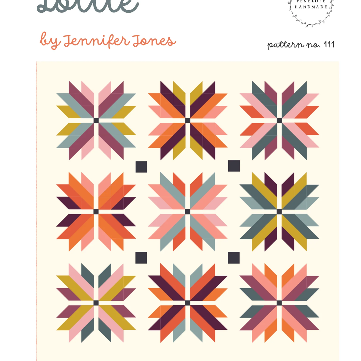 Lottie Quilt Pattern – Calliope Quilts