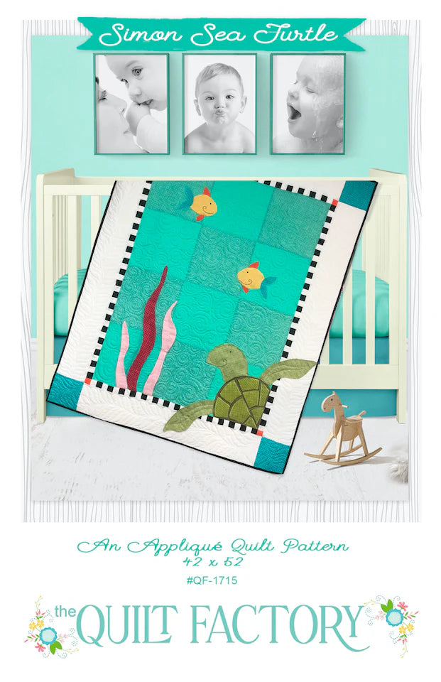 Simon Sea Turtle Quilt Pattern - The Quilt Factory – Calliope Quilts