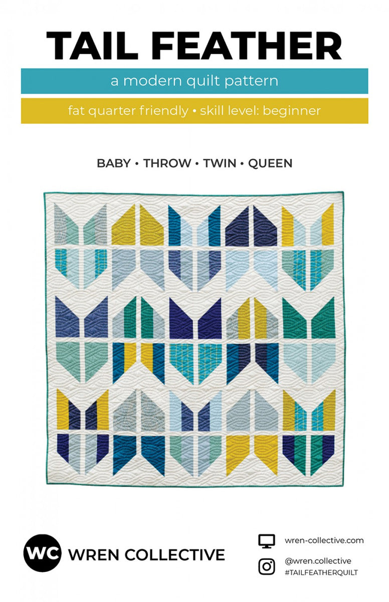 Tail Feather Quilt Pattern – Calliope Quilts